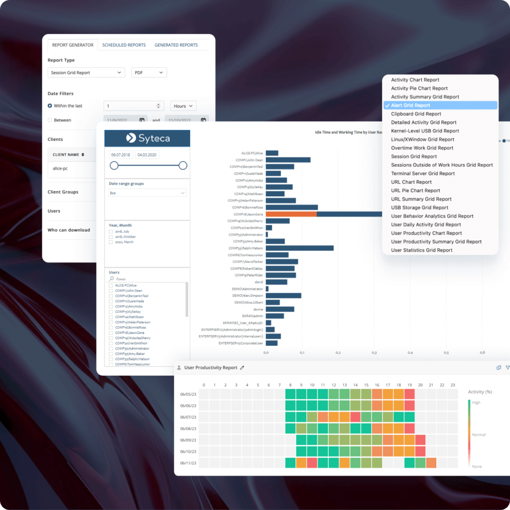 Syteca | A Platform with Enterprise Cybersecurity Solutions